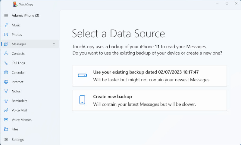 TouchCopy is stuck while creating a backup of my device – Wide Angle Software